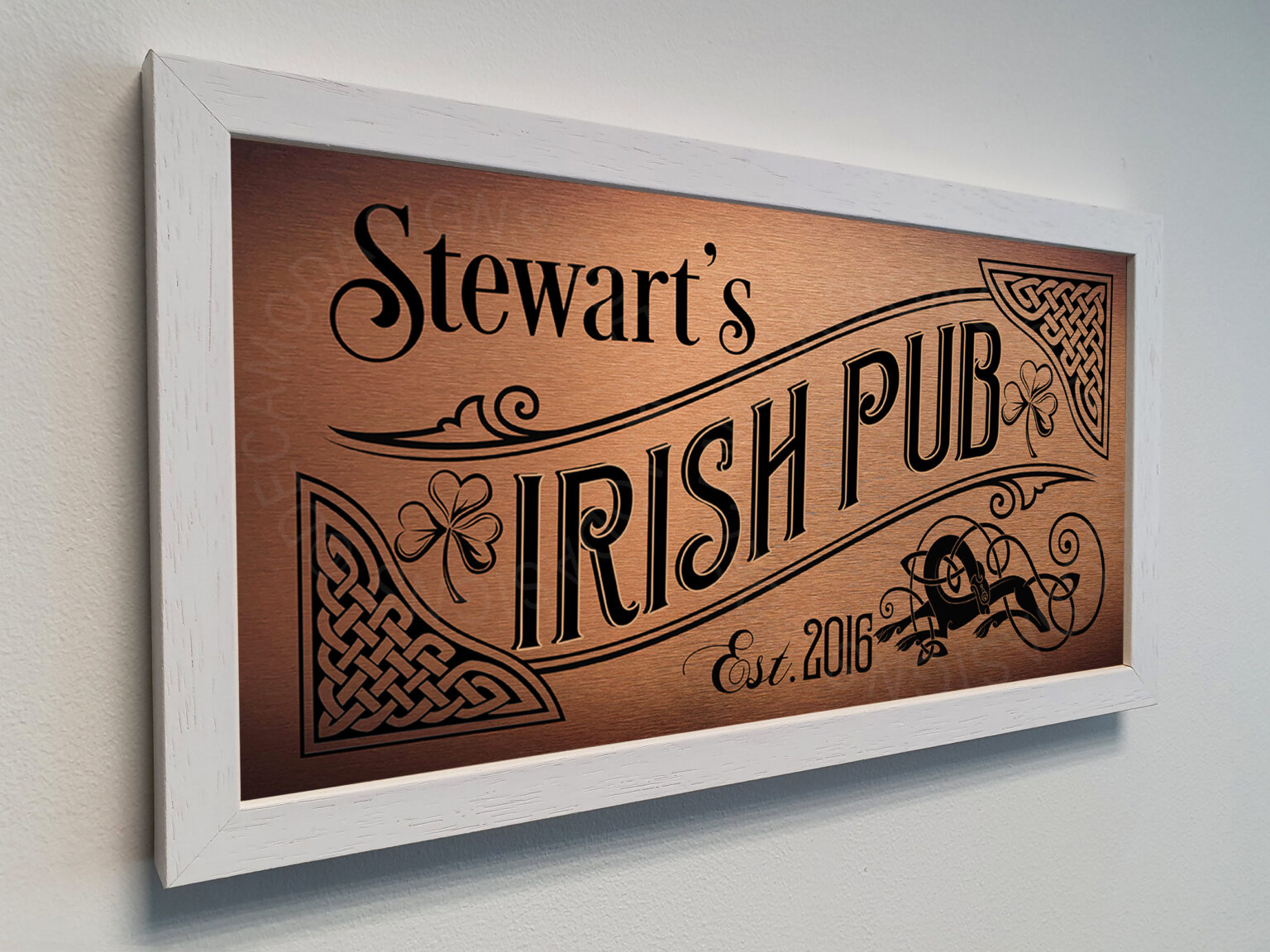 Personalized Irish Pub Sign | Home Pub Decor | Irish Pub Signs
