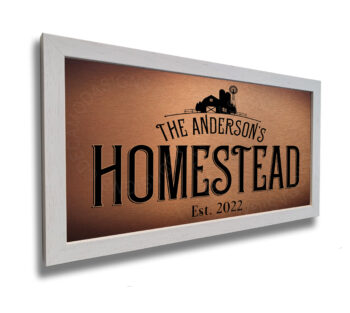 Personalized Homestead Sign | Homestead Decor | Homestead Signs