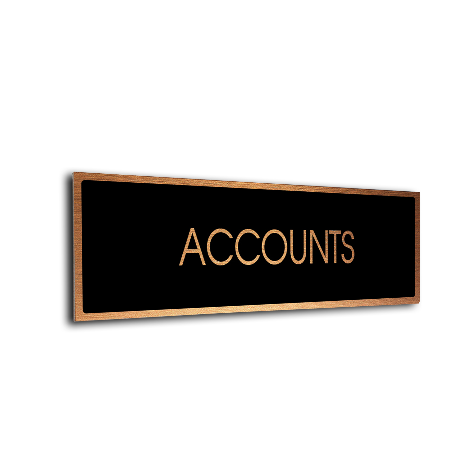 Accounts Door Sign. Clearly label every room in your facility with our ...