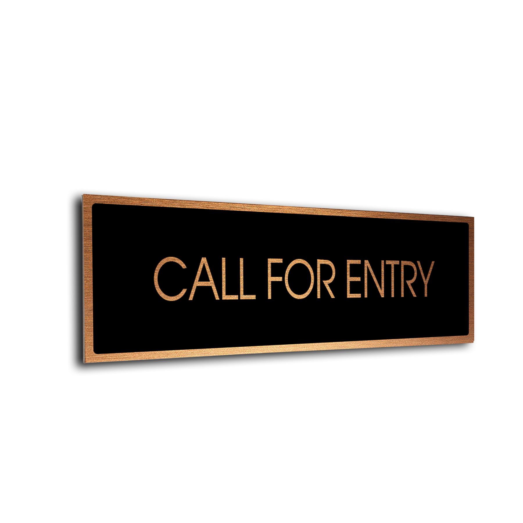 Call For Entry Door Sign. Clearly label every room in your facility ...