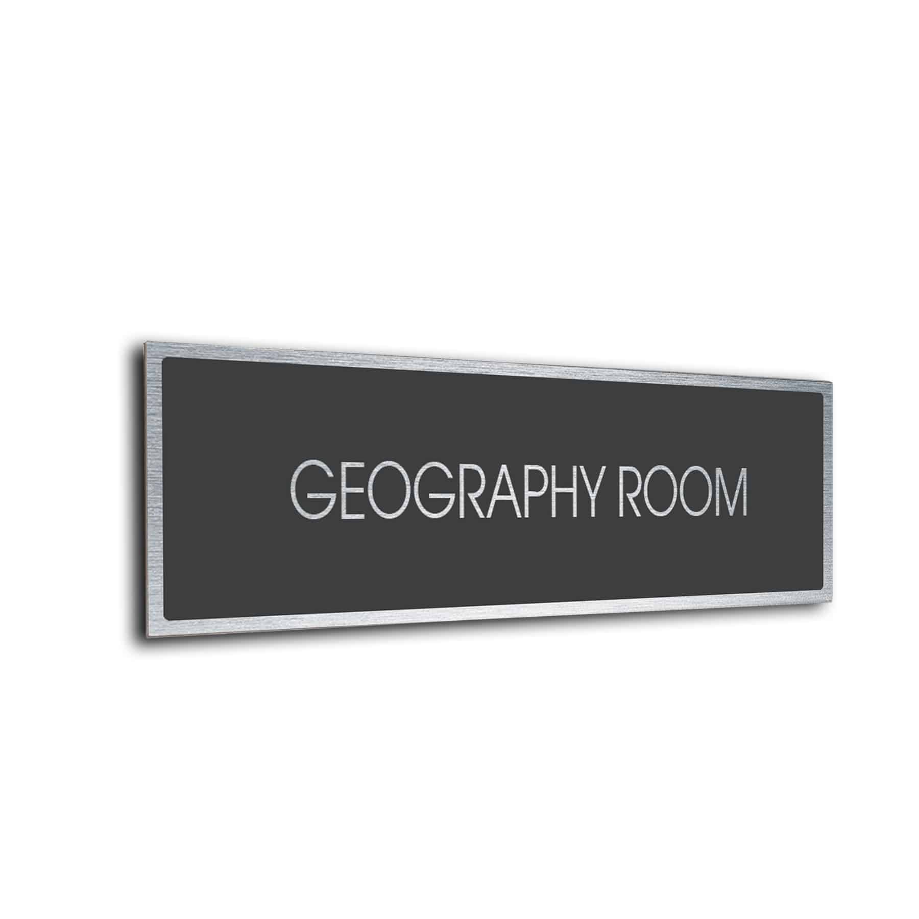 Geography Room Door Sign. Clearly label every room in your facility ...
