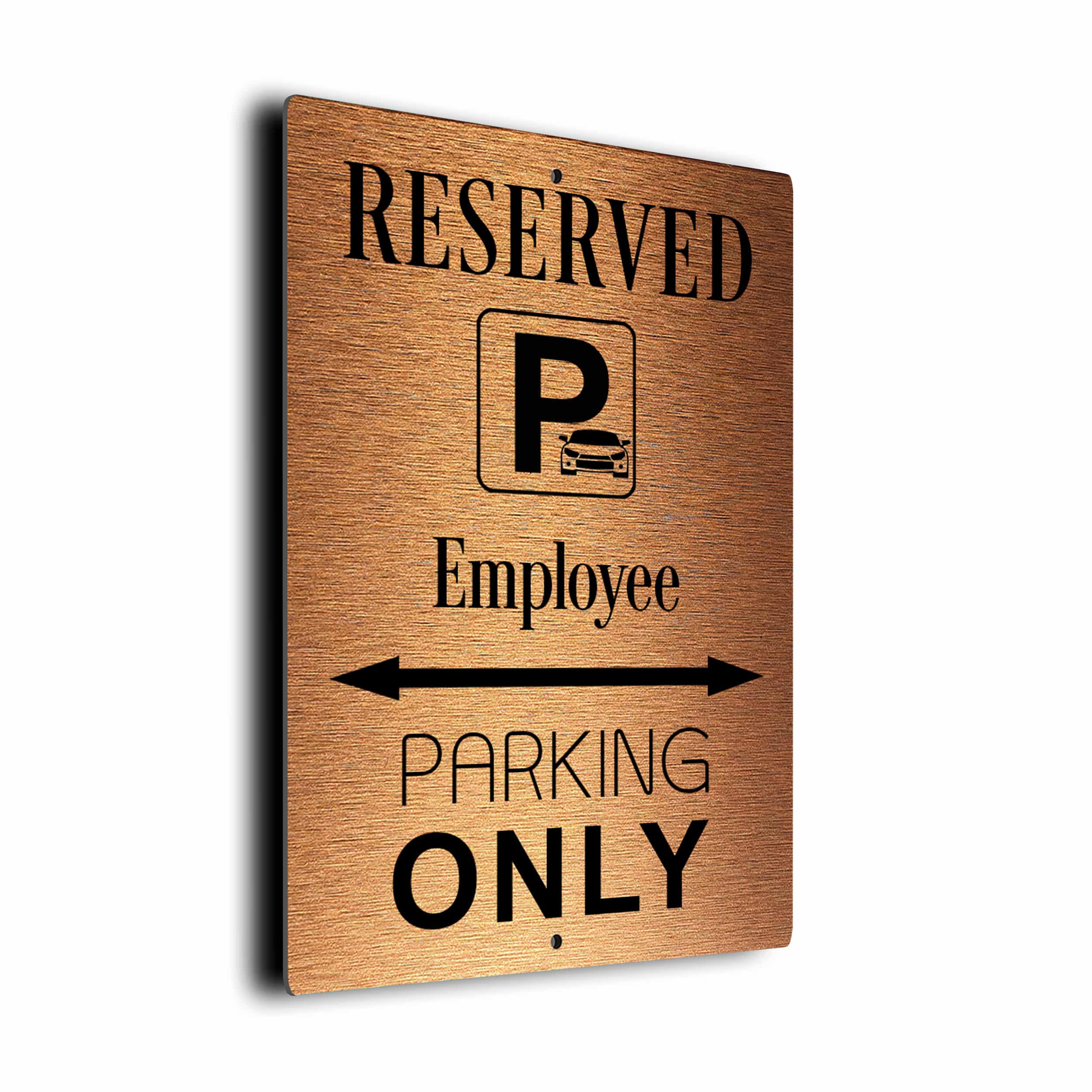 Employee Parking Only Sign | Employee Parking Only Sign for Garge ...