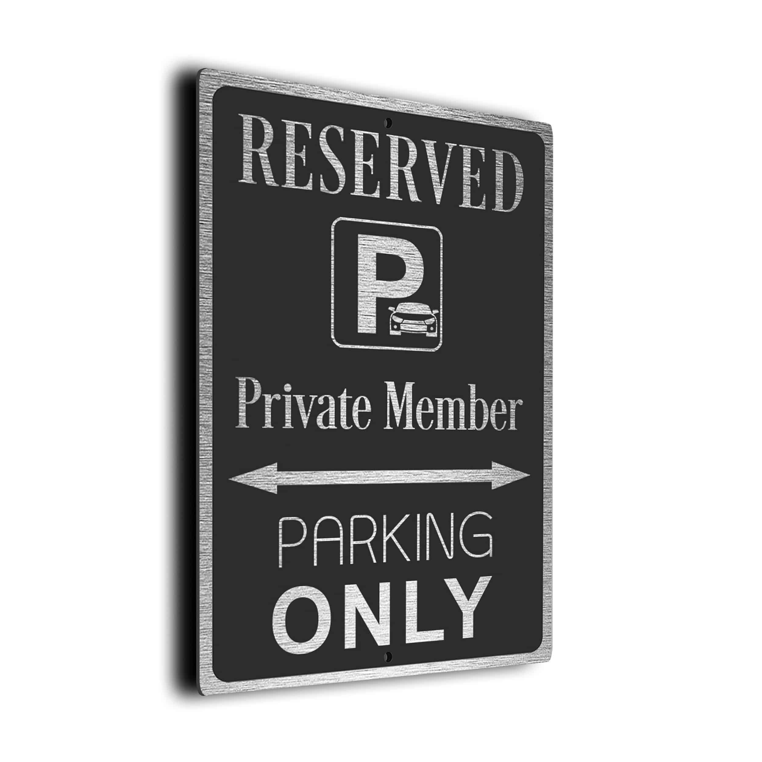 Private-Member Parking Only Sign | Private-Member Parking Only Sign for ...