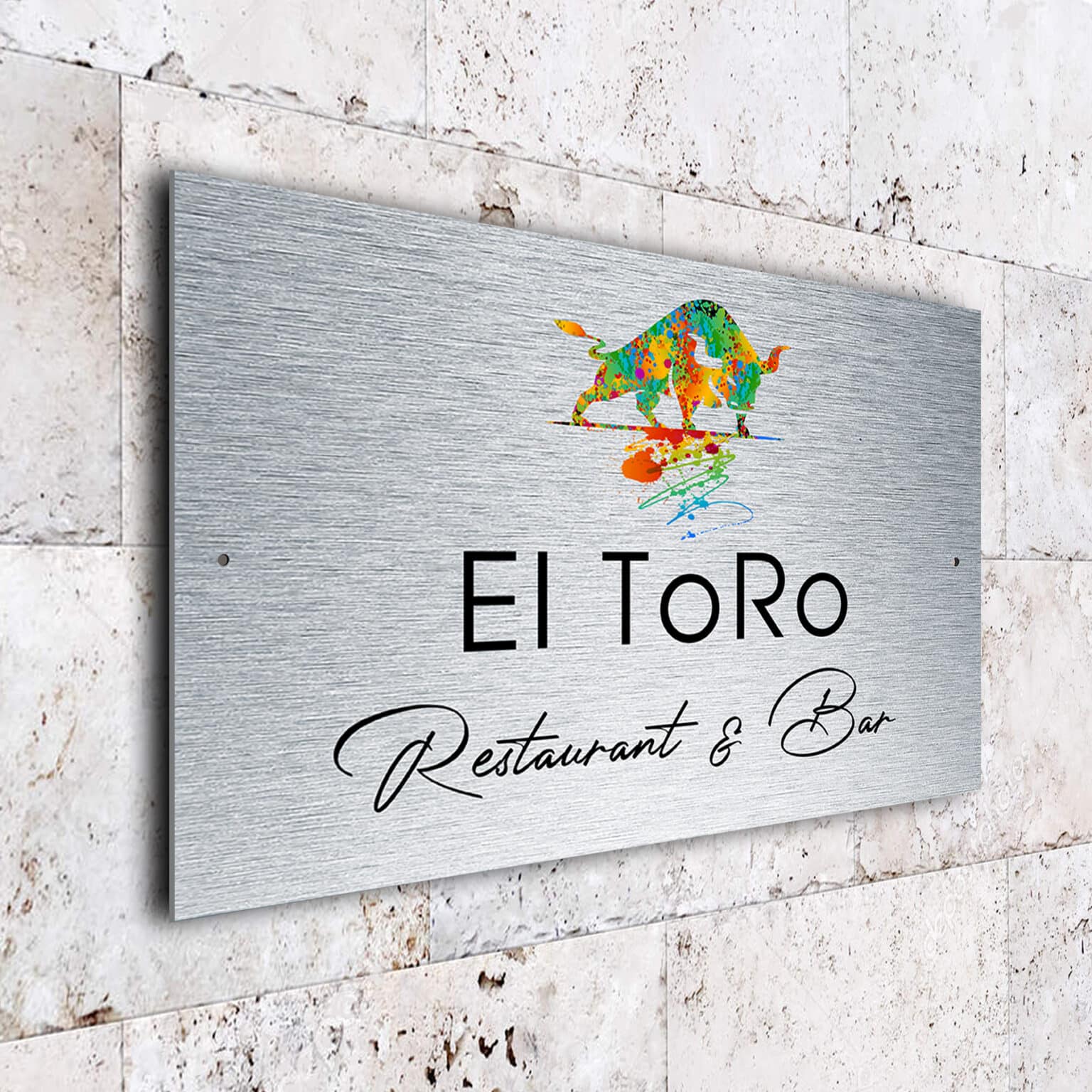 Restaurant Logo Sign | Restaurant Sign | Modern Signs | Custom Signs