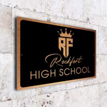 Modern High School Sign | School Signs | Sign for School | High School