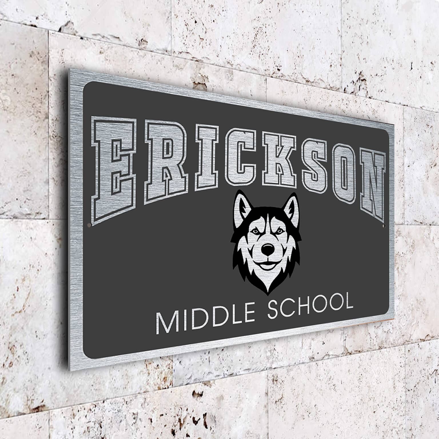 Modern Middle School Sign | School Signs | Sign for School | Middle School