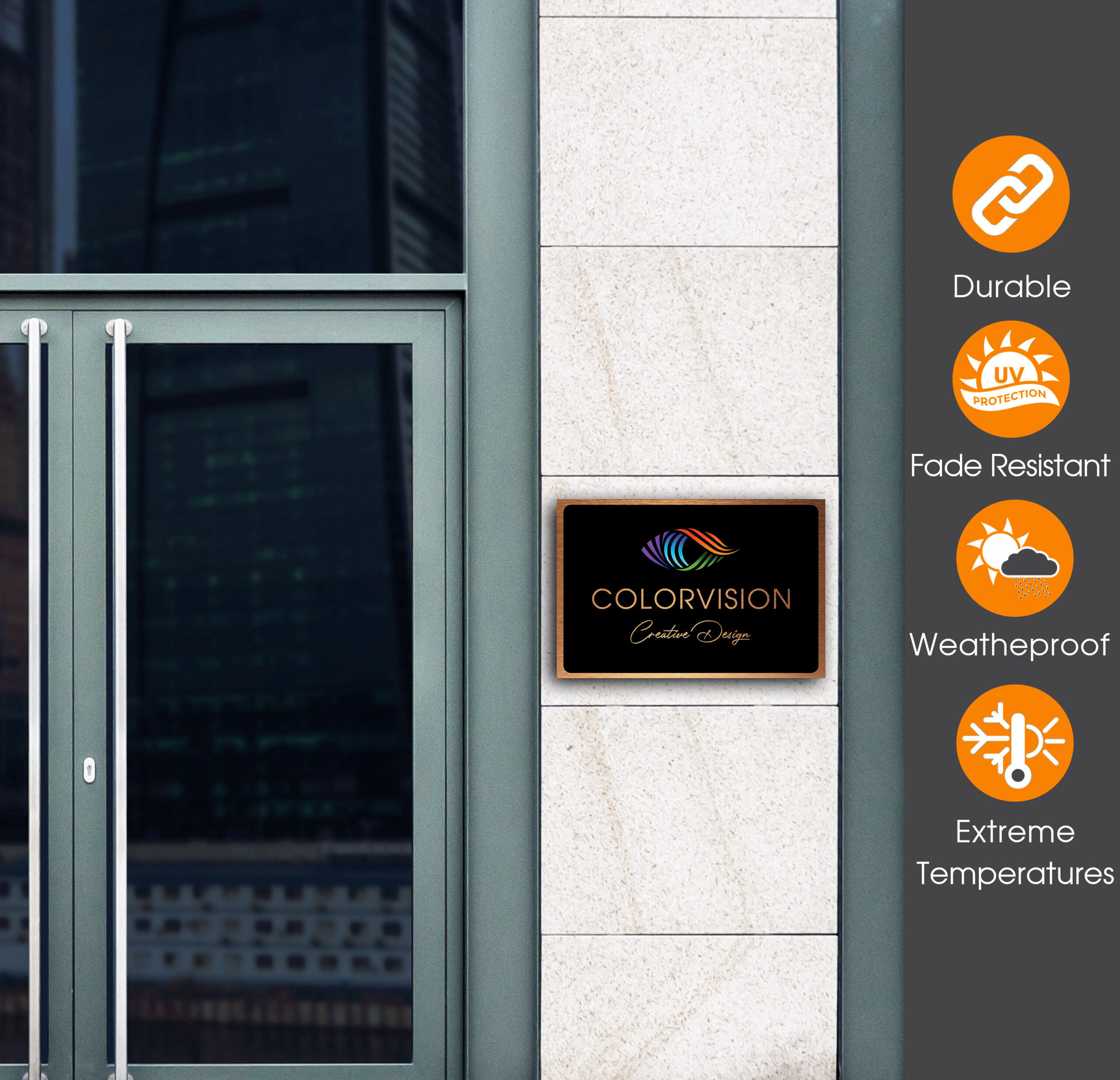 Custom Your Text Here Sign YT101-GS - Decamoda