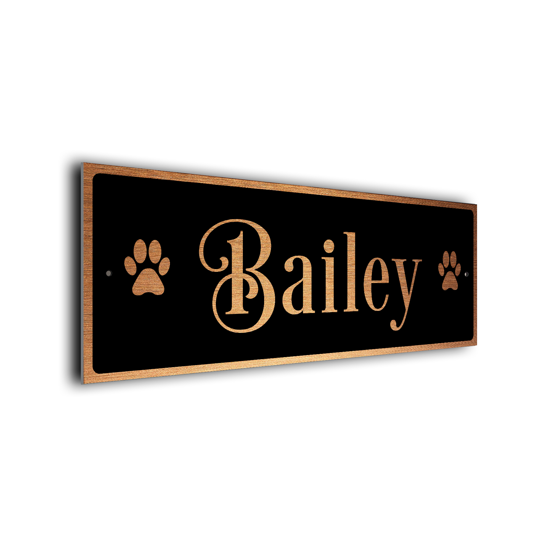 Personalized Dog Name Sign | Your Text Here Signs | Pet Signs