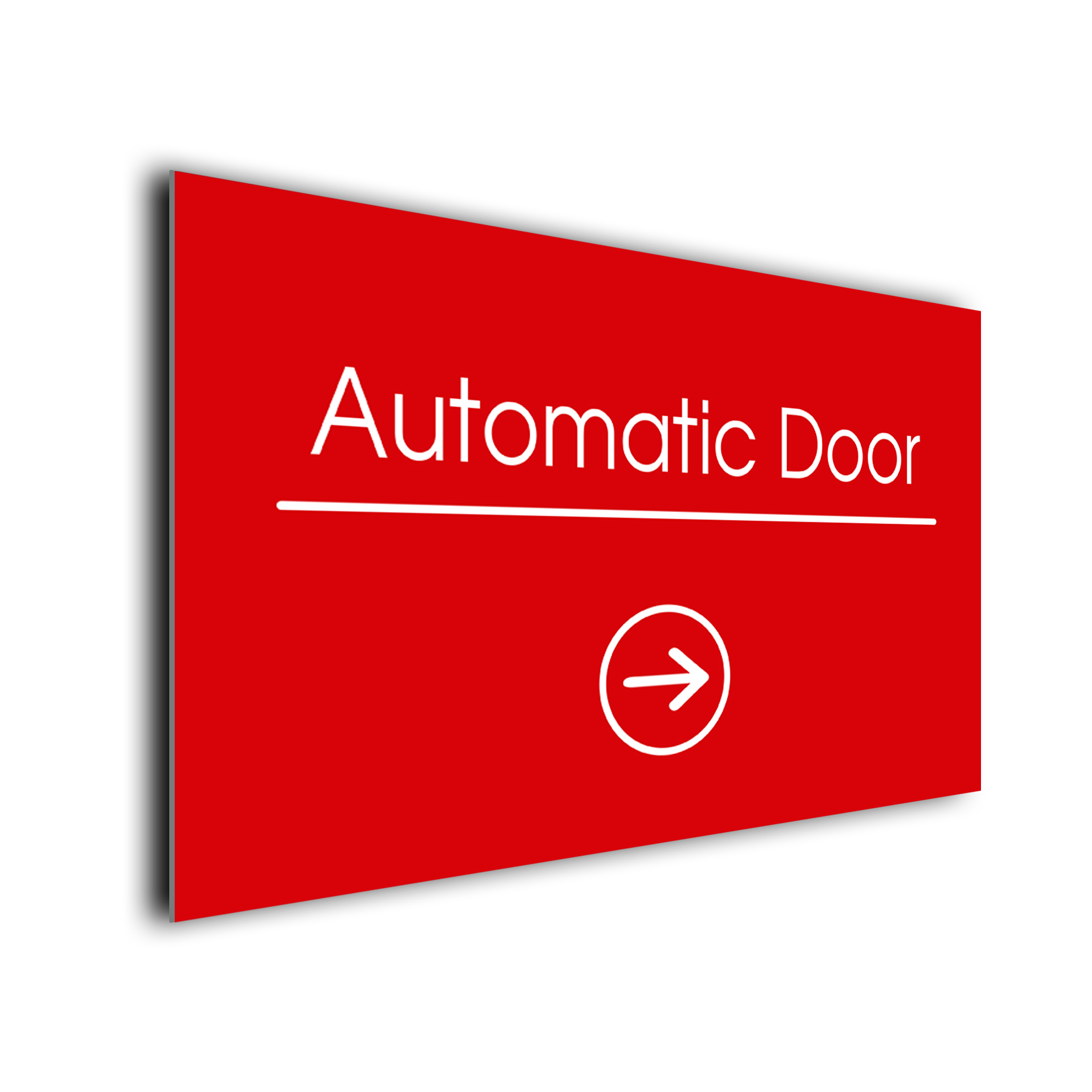 Automatic Door Arrow Sign Directional Sign| Automatic Door Arrow Sign ...
